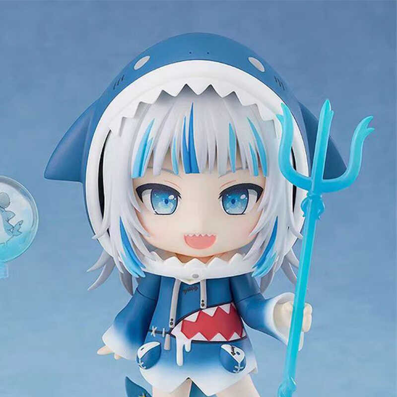 369 Anime Q Version Hololive 1688 Action Figures Cute Shark Gawr YIQI ...