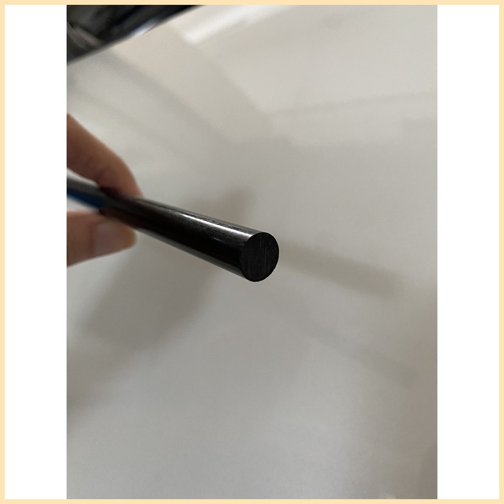 ERTACETAL® 10mm diameter x 1 meter Acetal Rod POM Delrin Black ...