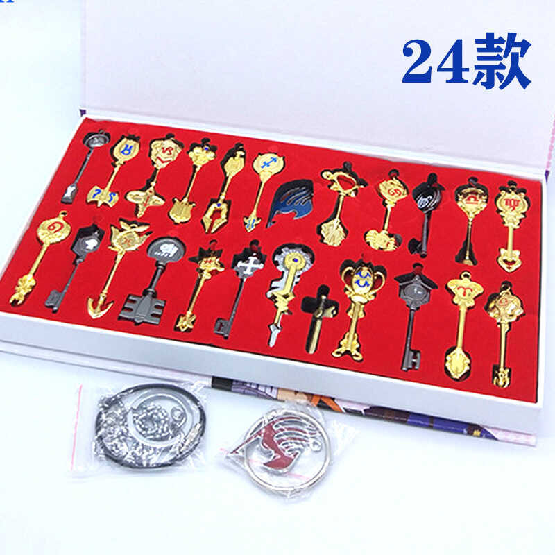 O Fairy Tail Set Lucy 12 Constellation Star Spirit Fairy Tail Gray ...