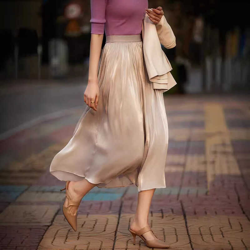 Korean Version Slim Fit Mermaid Maiden Half Skirt With High Waist And ...