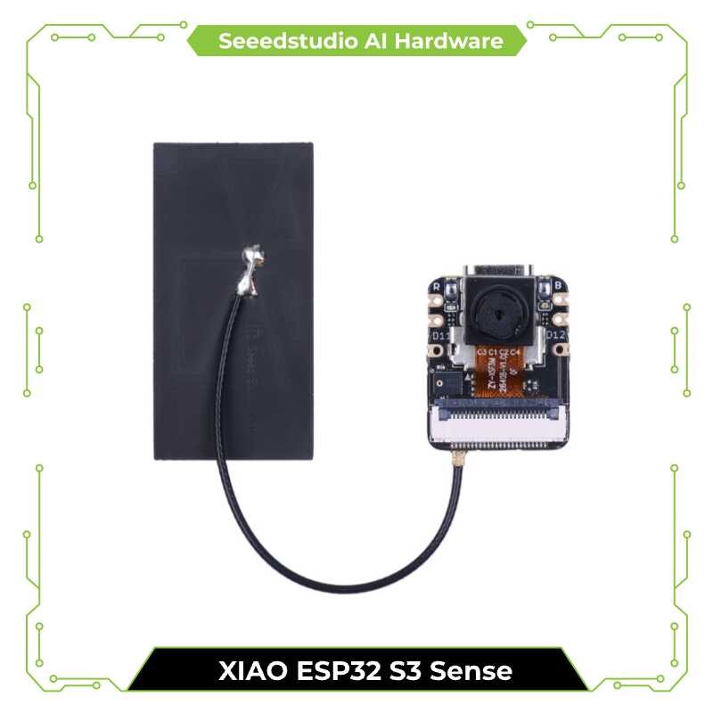 Seeed Studio XIAO Esp32 S3 Sense-Seeeduino Xiao Esp32s3 Sense With Ov2640 Camera Sensor, 2.4Ghz ...