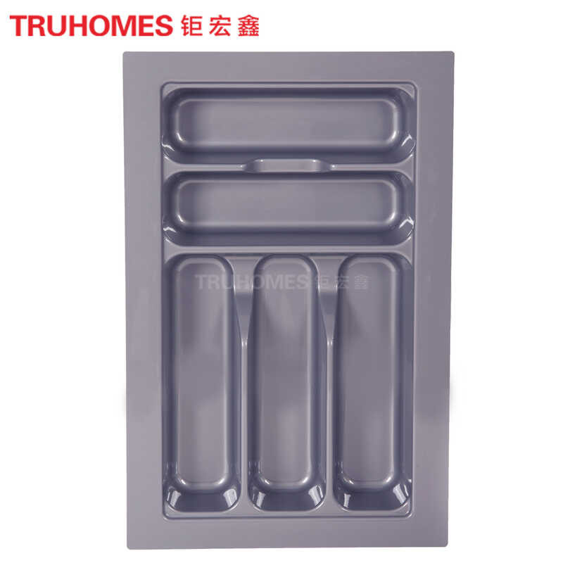 ABS Plastic Knife Fork Tray, Plastic Cutlery Tray, Kitchen Cabinet ...
