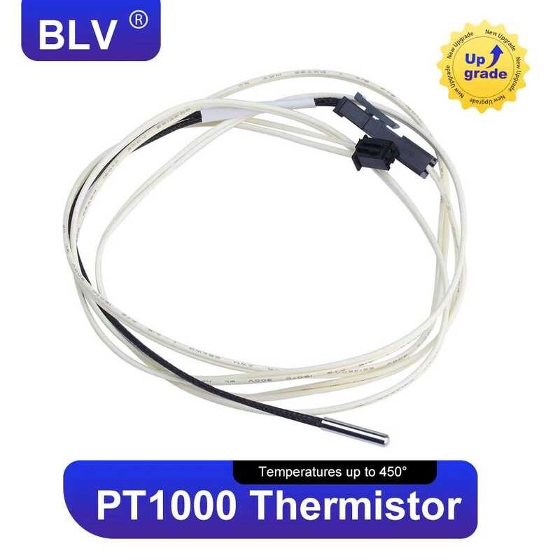 W B® Pt1000 Thermistor Cartridge For 3D Printer Volcano/ V6 Heater ...