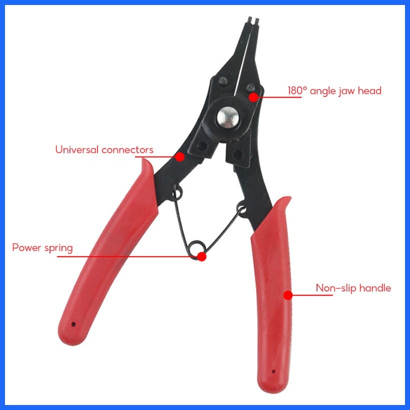∫ 【COD】4 In 1 Circlip Pliers Snap Ring Pliers Retaining Ring Pliers ...