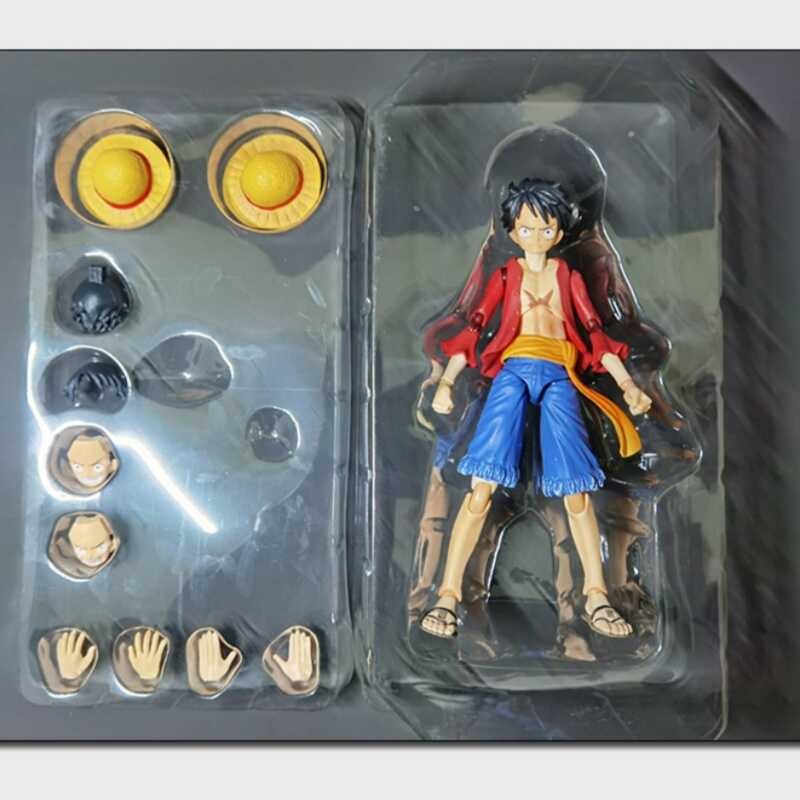 939 Animasyon Isang PIECE Monkey D. Luffy Action Figure YIQI BJD ...