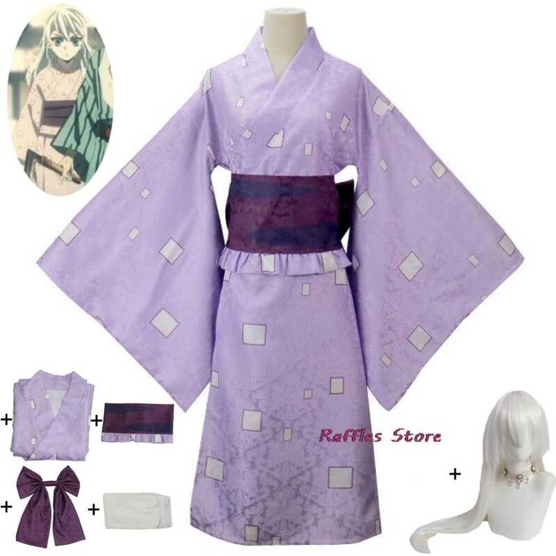 Daki Anime Ume Entertainment District Arc Yuukaku-Hen Cosplay Costume ...