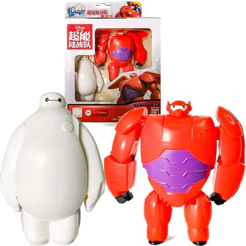 In Stock 16cm Cartoon Big Hero 6 Baymax Man Anime Figure Toys Baymax ...
