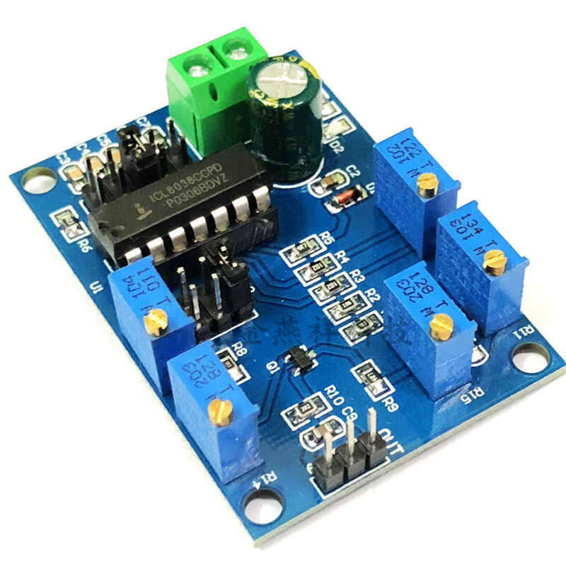 Icl8038 Medium And Low Frequency Signal Source Waveform Signal