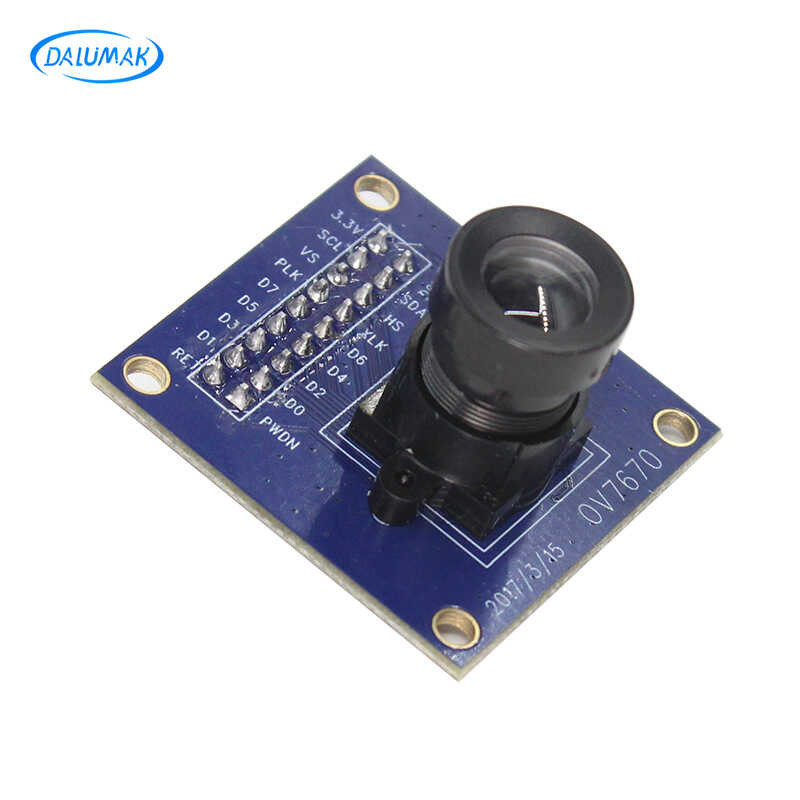OV7670 camera module STM32 microcontroller driven 300000 pixel digital ...
