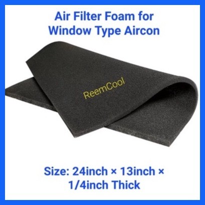 Aircon Filter / Foam Filter / Air Filter / for Window Type Aircon, size ...