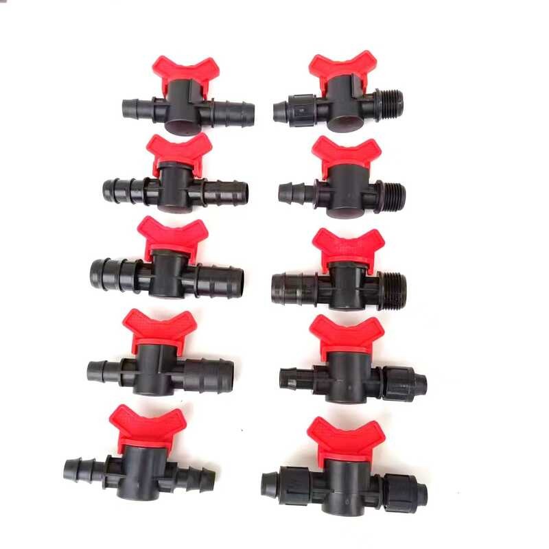 One Character Valve Series Agricultural PE Pipe Socket Lock Nut Bypass ...
