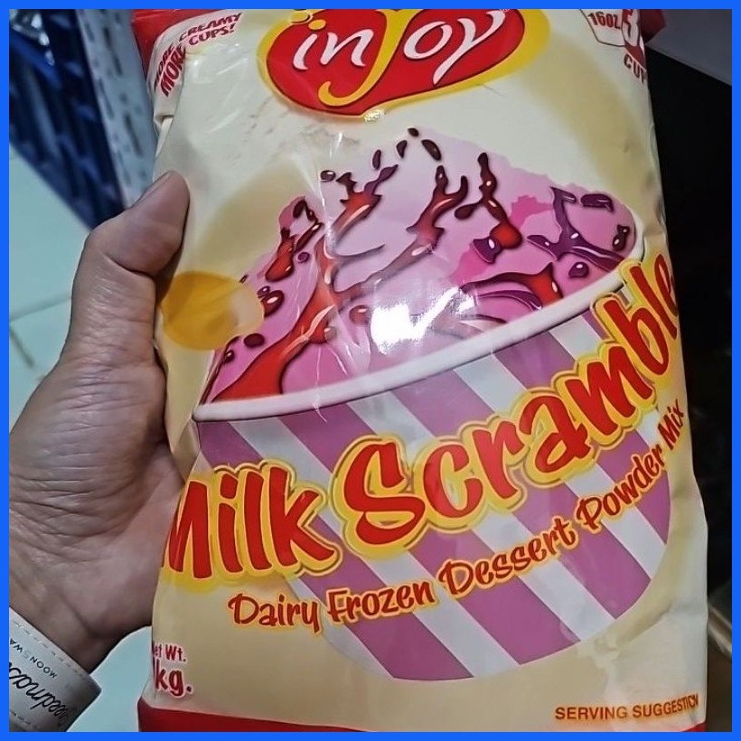 inJOY ICE SCRAMBLE Classic Chocolate Buko Pandan Mango Melon Ube ...
