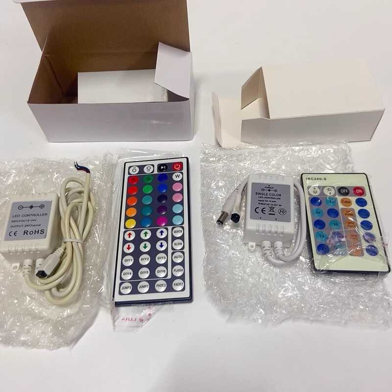 RGB lamp controller 12-24V with remote control, a new DIY application ...