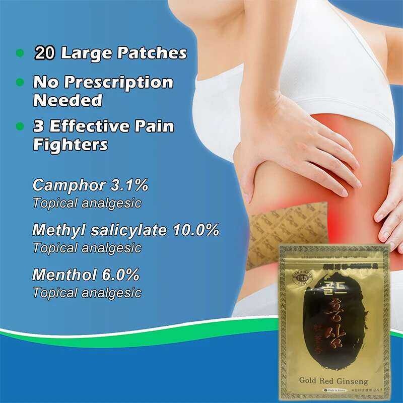 Tt 3Pack Knee Pain Patches Rheumatoid Arthritis Care Sticker gesics ...