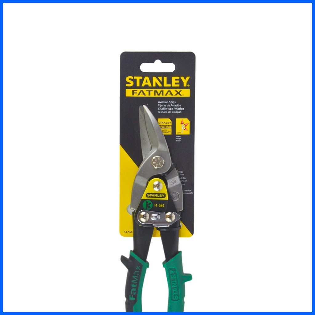 Stanley 14-564-22 Aviation Snip Right Cut Maxsteel 10" | Shopee Philippines