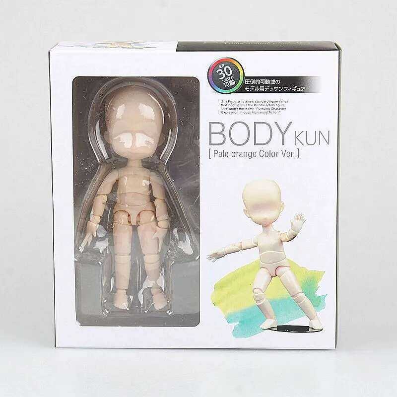 Lover Q Ver. He She BODY KUN / BODY CHAN Ferrite Figma Anime Archetype ...