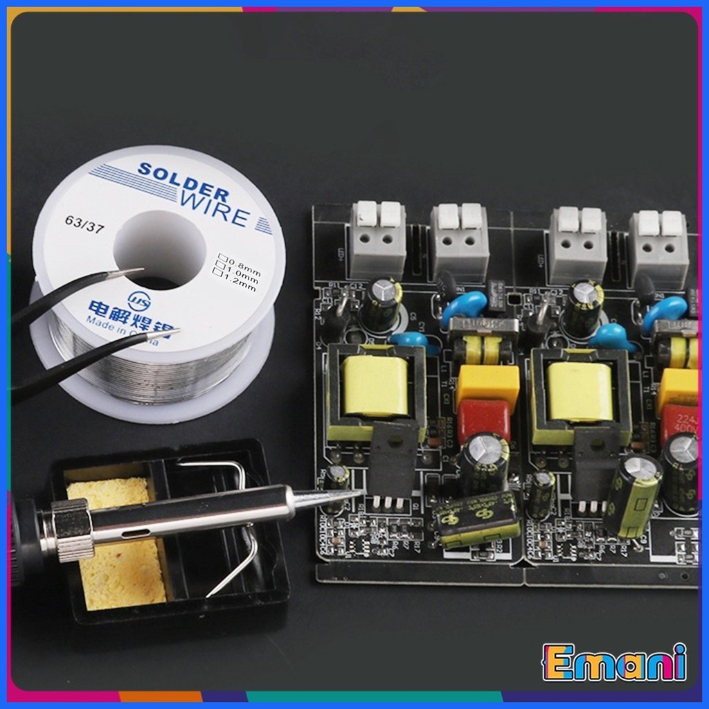 ⚡ Emani 50g Tin Wire Melt Rosin Core Solder Soldering Wire Roll 1mm ...