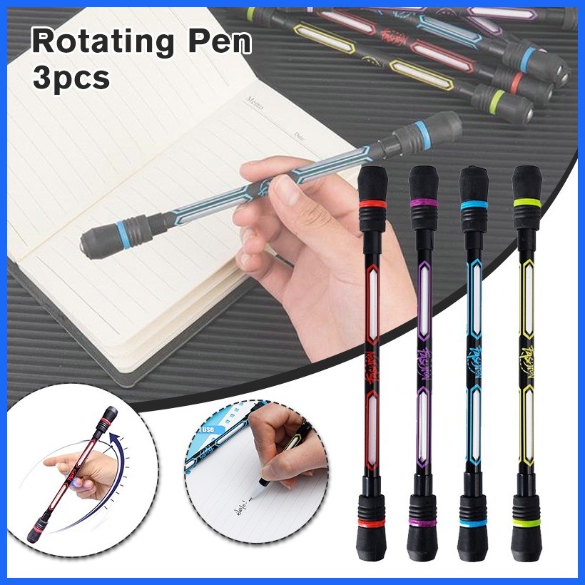 ⚖ 3 Pieces Spinning Pen Rolling Finger Rotating Pen Balance Pen ...