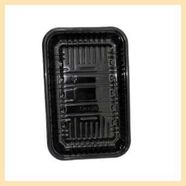 100pcs Fruit Tray Meat Fish Vegetable Food Grade Tray PP Plastic Frozen ...