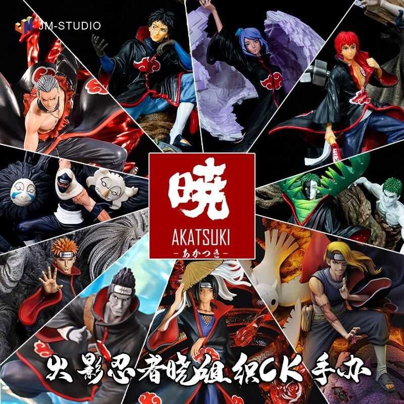Large - Sized Anime Naruto Akatsuki Figures Uchiha Obito Figur Konan ...