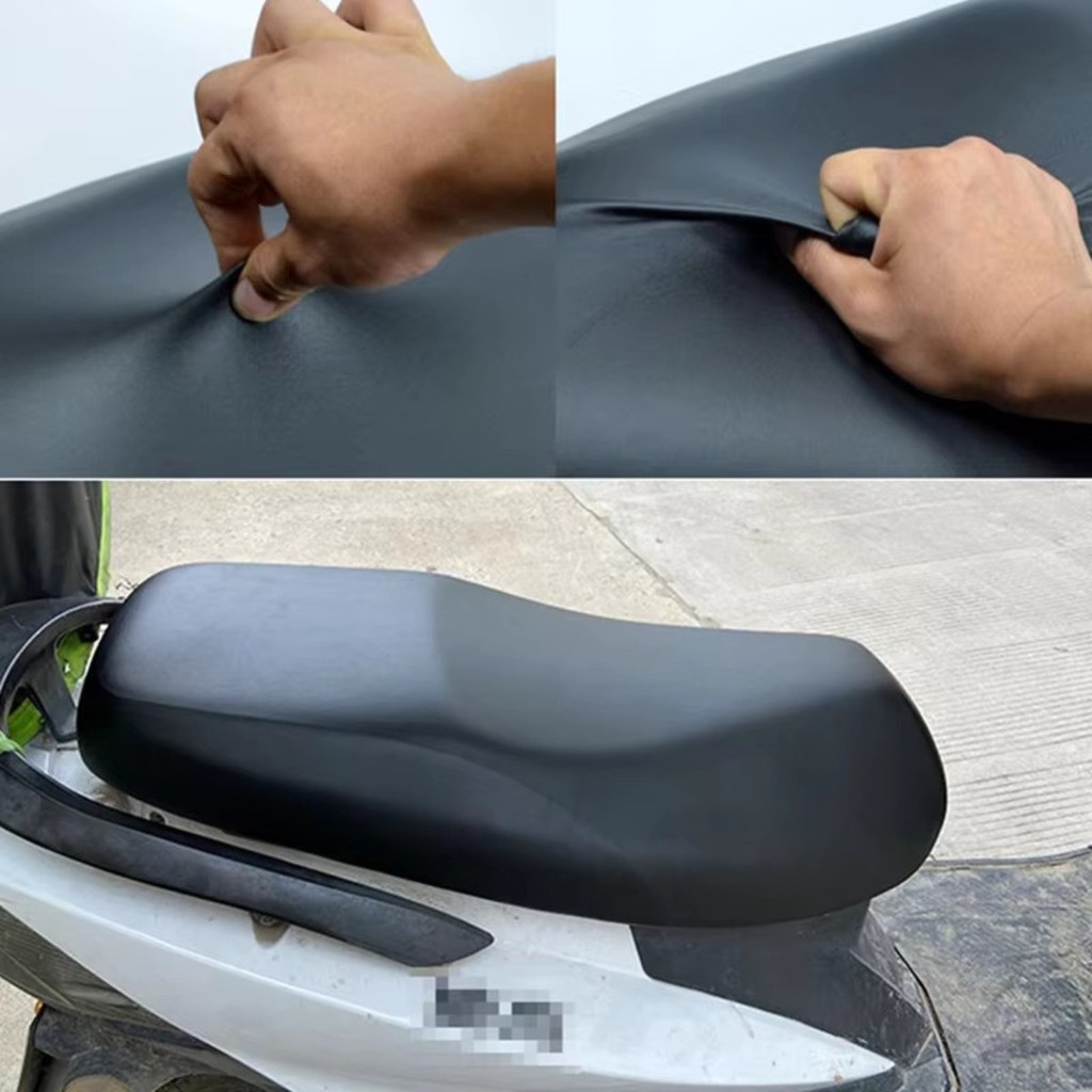 Motorcycle Seat Cover Waterproof Rain Dustproof Motorbike Scooter ...