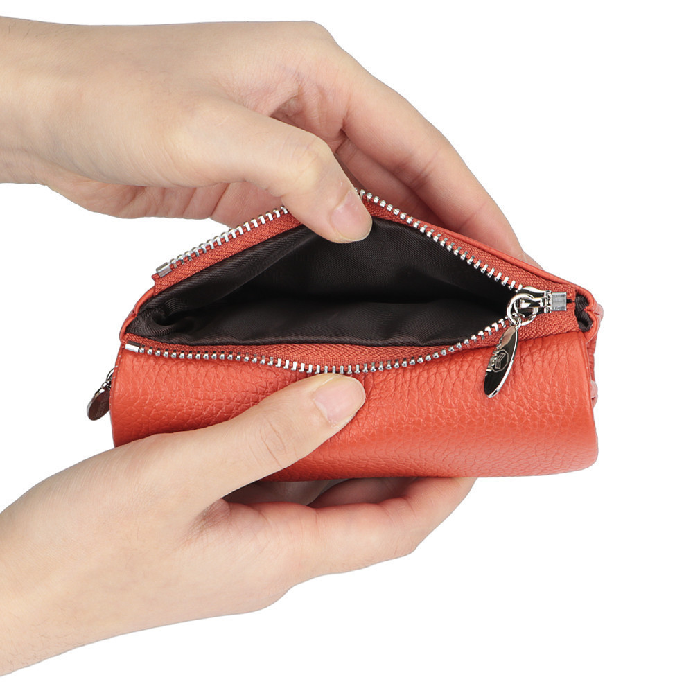 Royal Bagger Short Wallets for Women Genuine Cow Leather Fashion Coin ...