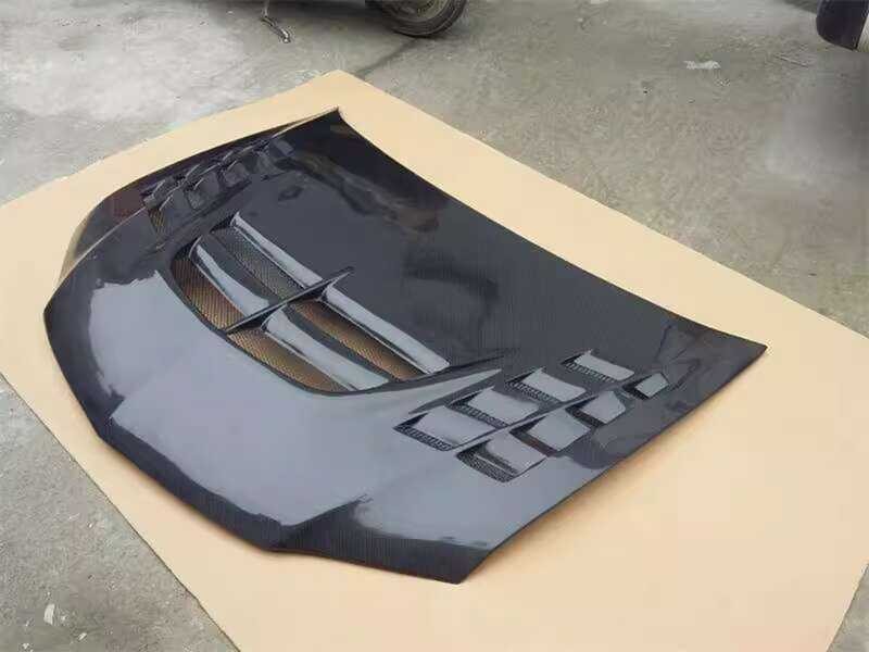 Mitsubishi EVO Car 8-9 Generation Modified Multi-Hole Carbon Fiber Hood ...