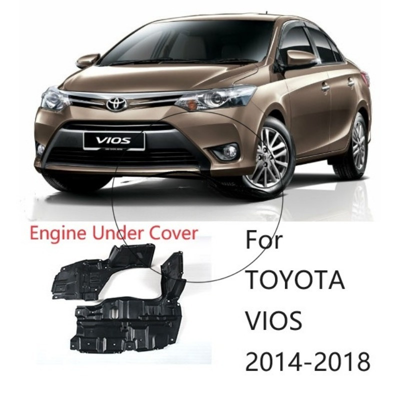 XM Engine Splash Guard Engine Under Cover For Toyota Vios NCP150 2014 ...