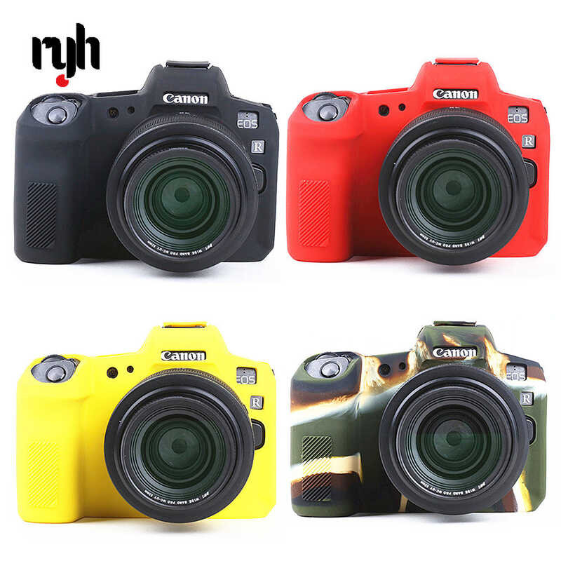 Skin Silicone Case DSLR Camera Cover Para Sa Canon EOS R 6D 7D 80D 800D ...