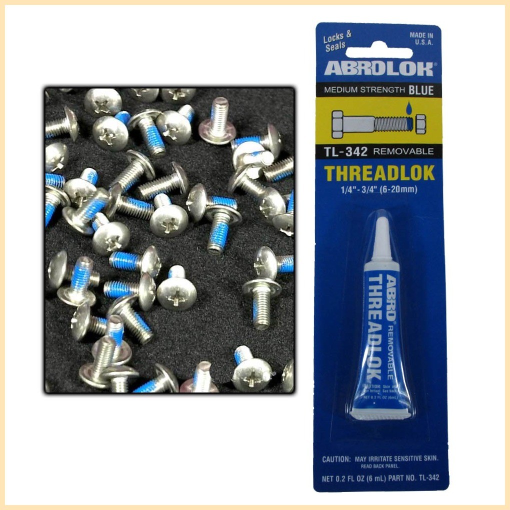 Abro Medium Strength Blue Removable Threadlock ☜ | Shopee Philippines