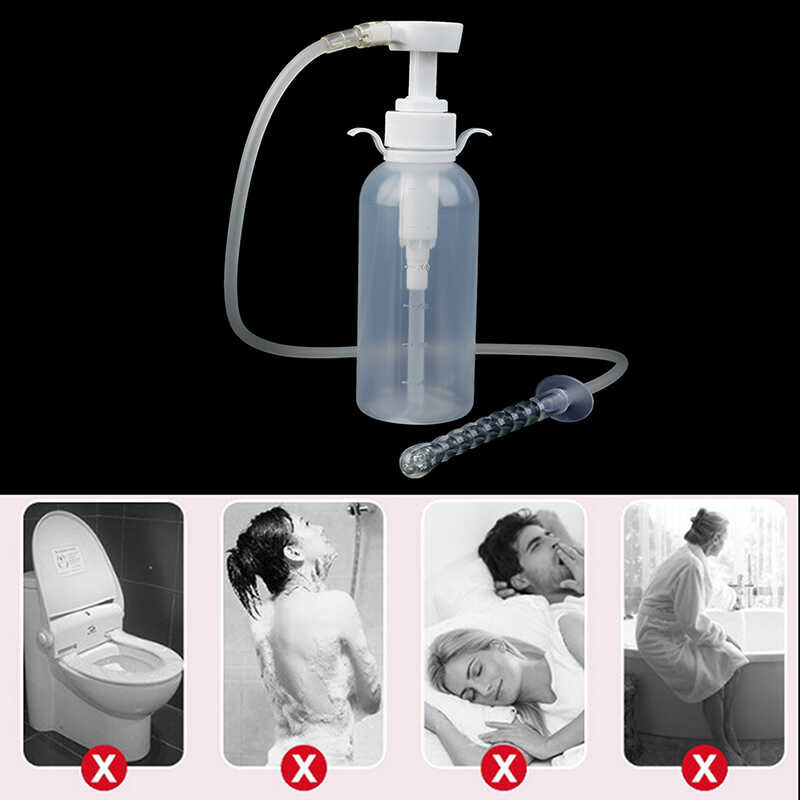 Rectal Newest Syringe Clean Stream Anal Douche Enema Colon Vaginal Anal ...