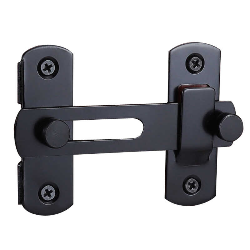 Straight Hair Door Buckle Without Punching Hole Buckle, Bathroom Open ...