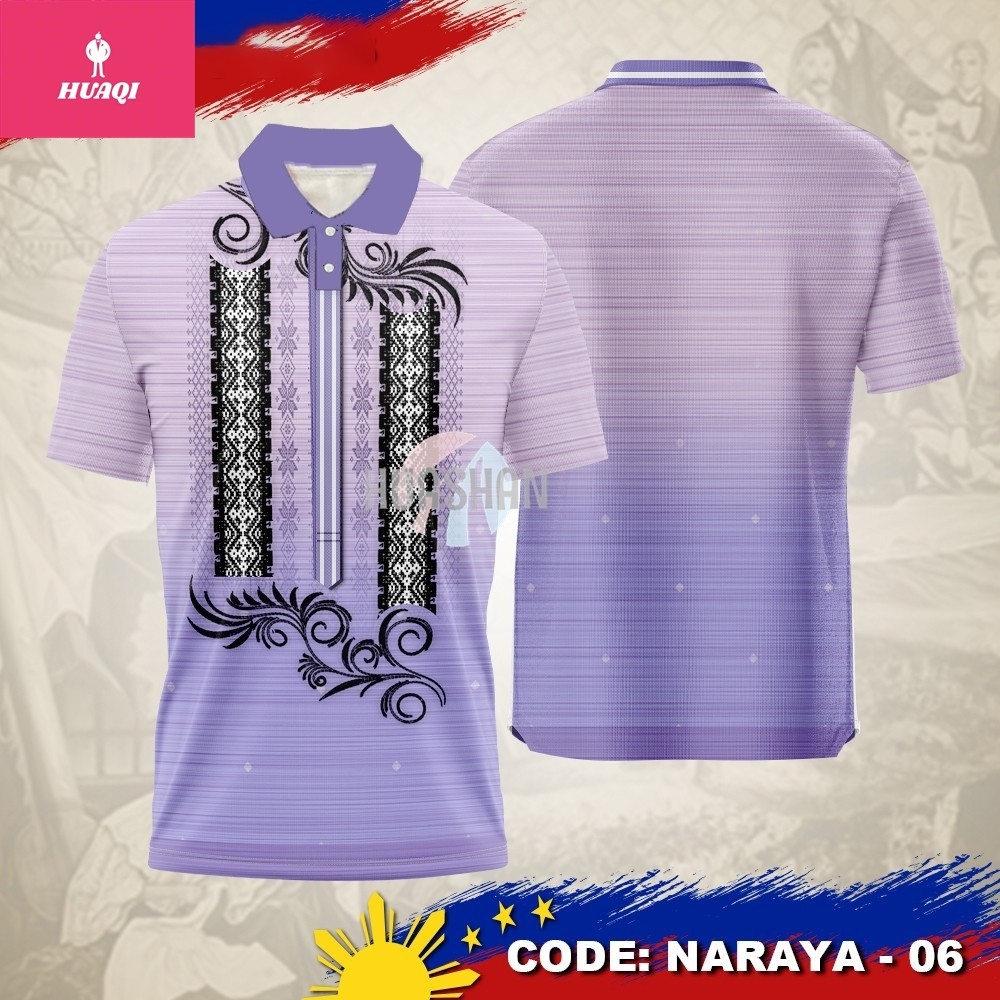 2025 asean inspired ethnic attire barong agalog batik polo for men ...