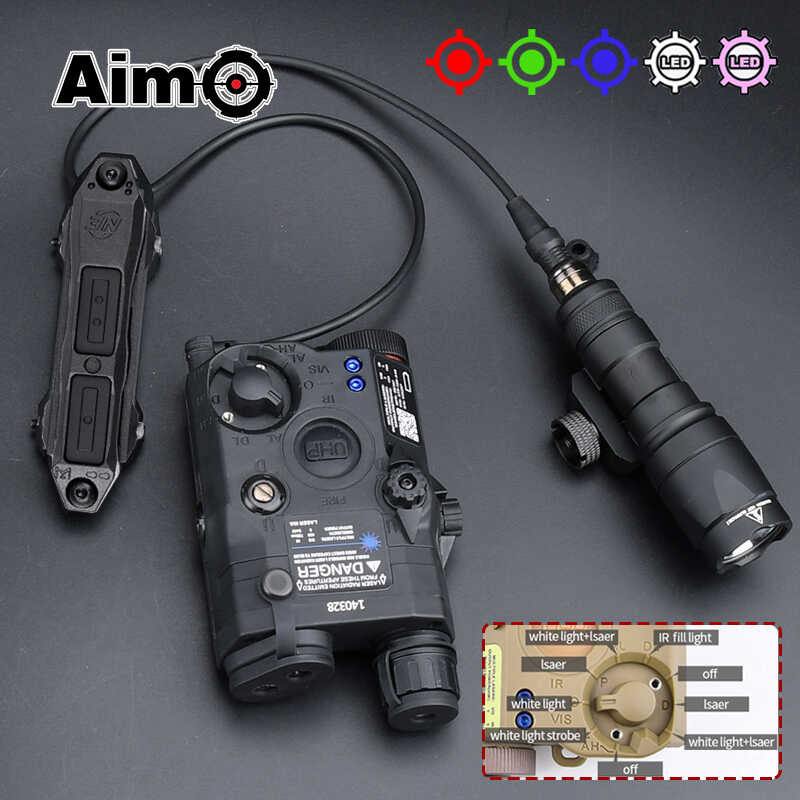 Red WADSN Dot Aiming Battery Box Surefir M600c M300 Tactical Scout ...
