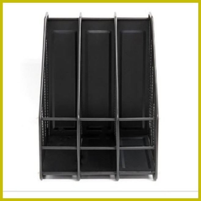 ۞ Wire Mesh 3 - Tier File Frame/File Bar/Magazine Rack | Shopee Philippines