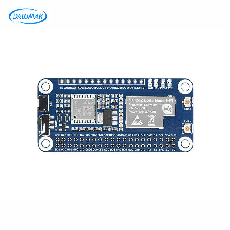 Raspberry Pi LoRaWAN Gateway Expansion Board SX1262 433/470M LoRaWAN ...