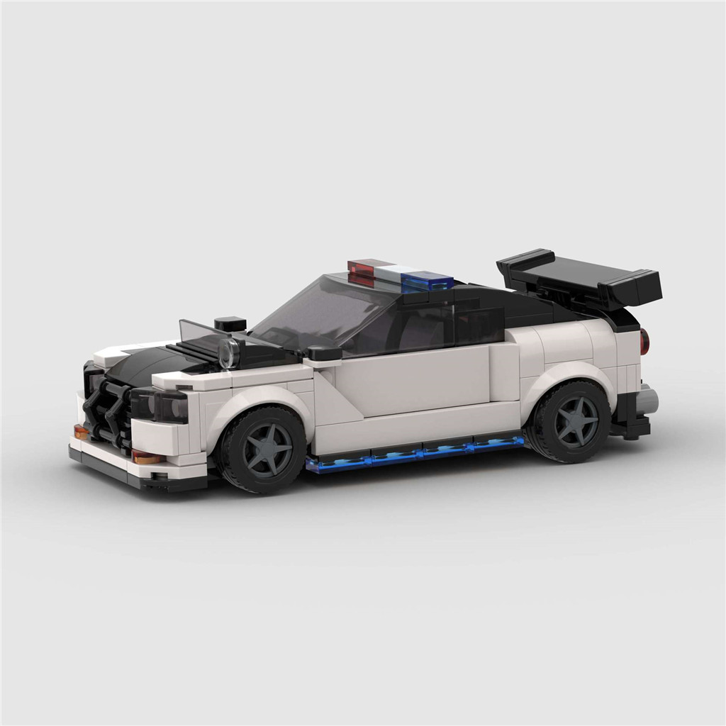 MOC Nissan GTR R34 Super Sports Cars Building Blocks Compatible With ...