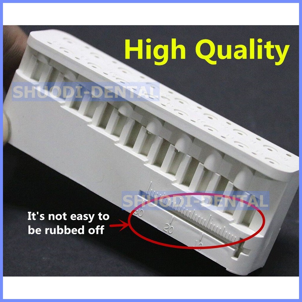 Measuring Block Ruler Dental Autoclavable Stand Ruler High Quality6F!L ...