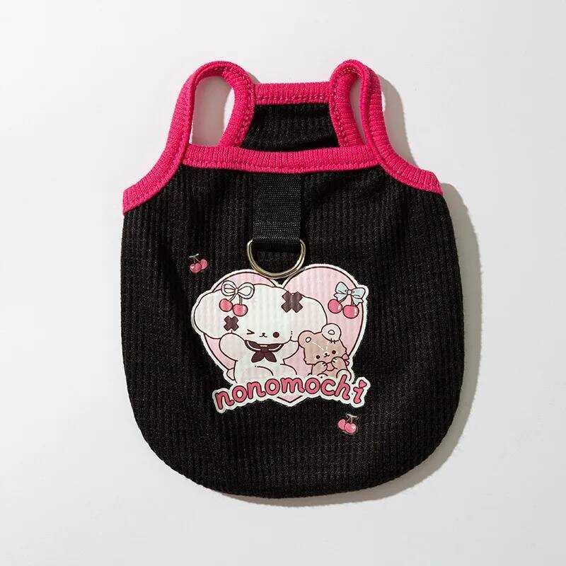 8 Cartoon Sg Puppy Two Legs Clothes Teddy Summer Vest Small And Medium Pretty Clothes Poodle 9 ...