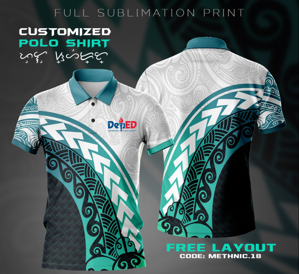 DEPED UNIFORM 2025 FULL SUBLIMATION DEPED POLO SHIRT FOR MEN AND WOMEN ...