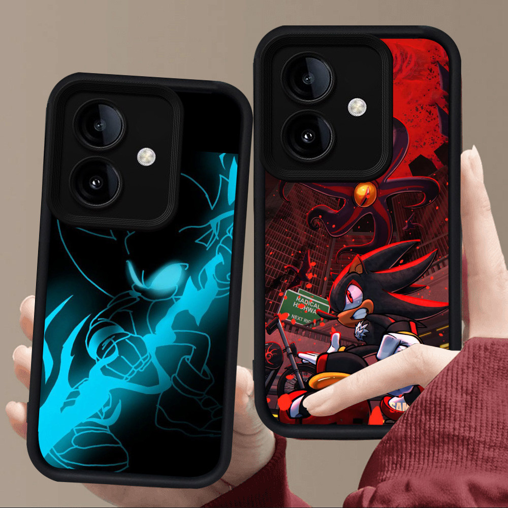 E64 Sonic Casing for Black Silicone OPPO A3X A5 A3 Pro A79 A5X 5G ...