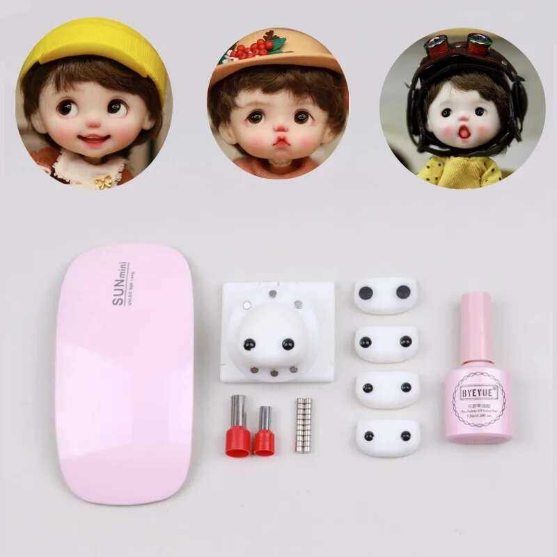 A Ob11 Polymer Doll Craniotomy Mold Set DIY Ultra Light Clay Animation ...