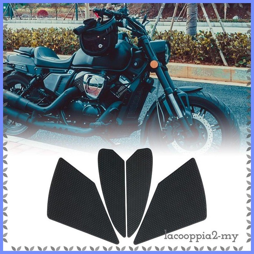[LacooppiabcMY] Motorcycle Tank Side Traction Pad for DurableacXy kAu ...