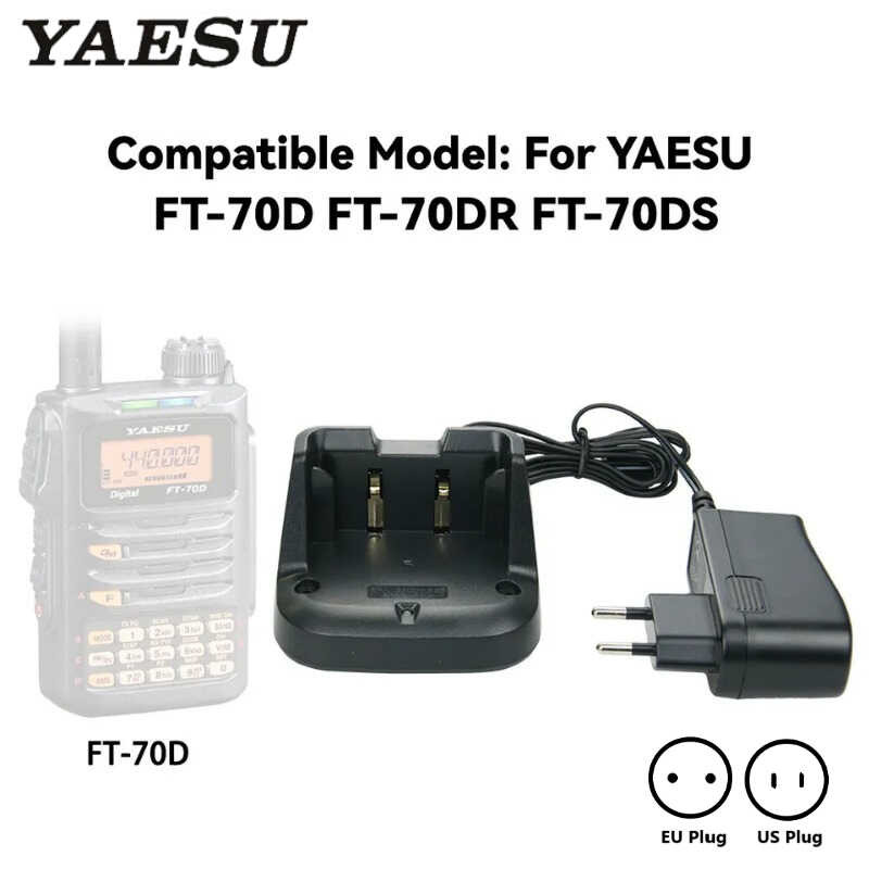 YAESU 3 D4 Ft70d Rapid Battery Charger Two Way Radio Sbr-24Li For Ft ...