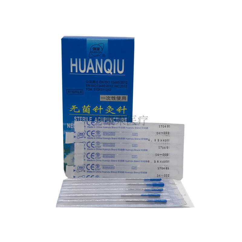 5 Boxes 100Pcs Disposable Acupuncture Needle One Needle One Tube ...