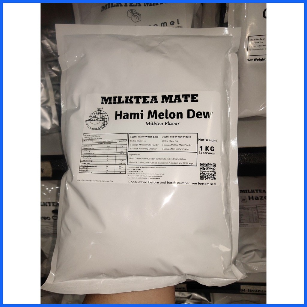 ♀ MLKT Hami Melon Dew - Milktea Mate Premium Powder Flavor 1kg for ...