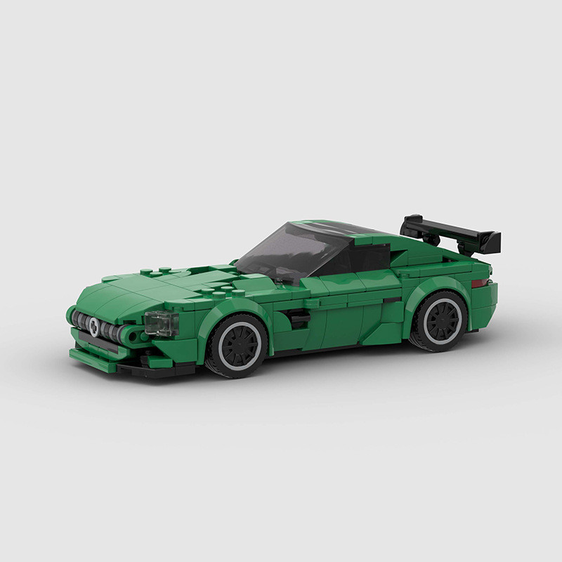 MOC Mercedes-Benz Super Sports Cars Building Blocks Compatible With ...