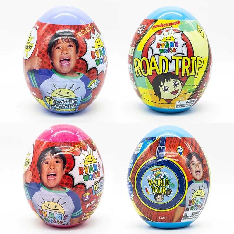RYAN WORLD Capsule Toys World Travel Company Treasure 10 Pack or 6 Pack ...