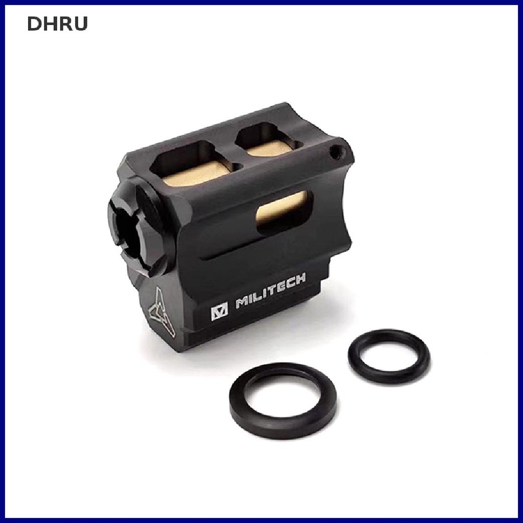 dh Glock Compensator 14MM for GBB Kublai Glock G17 G18 G19 G26 G34 G43 ...