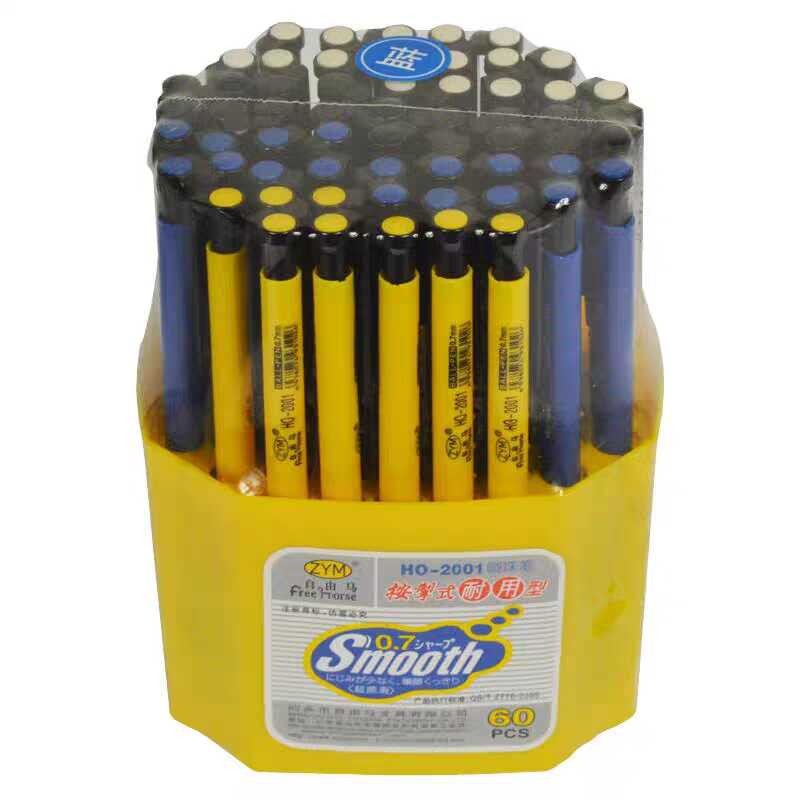 ☑♥ 60 Pieces Blue Retractable Ballpoint for Students Office Oil ...